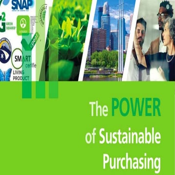 The Power of Sustainable Purchasing | PPTX