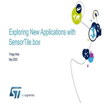 Webinar st: explorando sensor tile.box