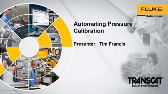 Fluke Calibration Tips for High Pressure Calibration | PPT