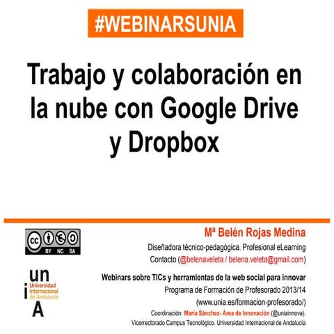 Trabajo y colaboración en la nube con Google Drive y Dropbox (# ...