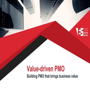 Вебінар Побудова Value Driven Pmo з Олексієм Шебановим Pdf