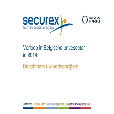 Webinar: Resultaten studie 'Personeelsverloop in 2014' | PDF | Job ...