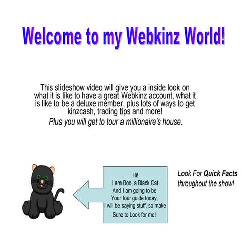 Webkinz show | PPT