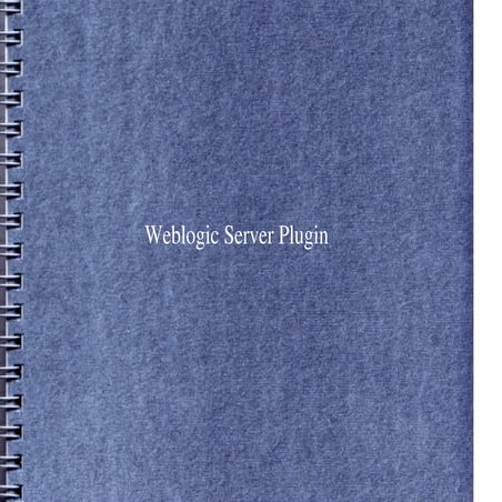 Weblogic Monitoring Ppt