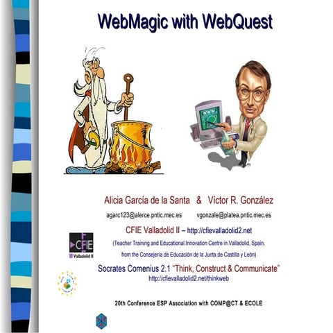 Web magic webquest | PPT