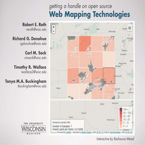 Getting A Handle On Open Source Web Mapping Technologies Ppt