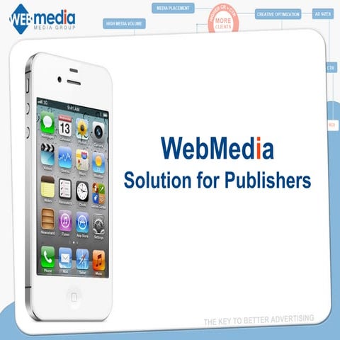 Webmedia wmadv - Solution for Publishers | PDF