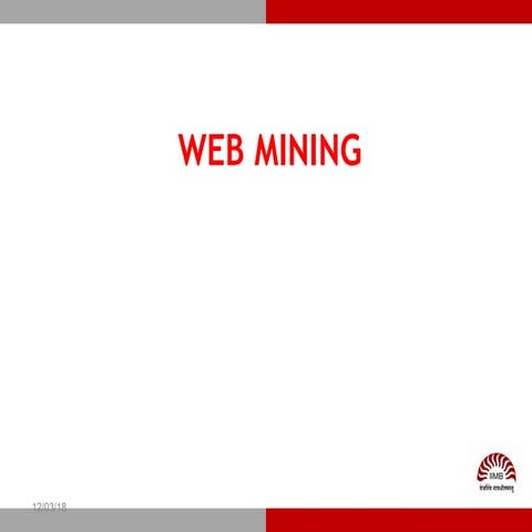 Web mining | PPT