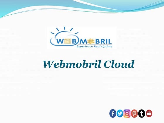 Webmobril presentations
