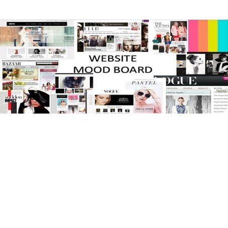 Web mood board | DOCX