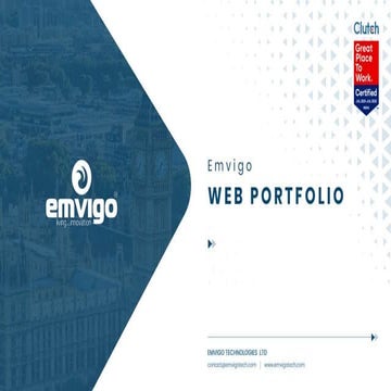 Emvigo Mobility Portfolio 2020 | PPTX