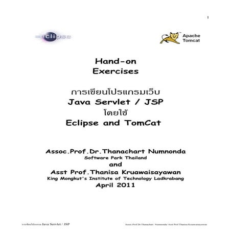 Java Web Programming Using Eclipse Pdf
