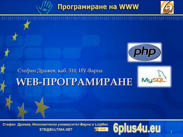 PHP Introduction | PPT PHP Introduction | PPT