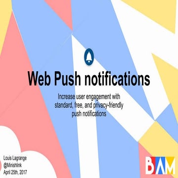 Web Push notifications | PPT