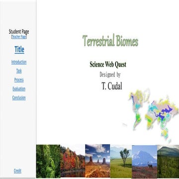 Biome webquest | PPT