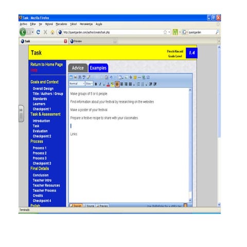 Webquest | PPT