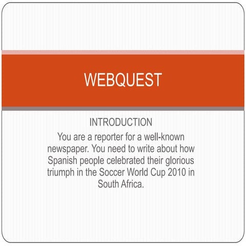 Webquest | PPTX