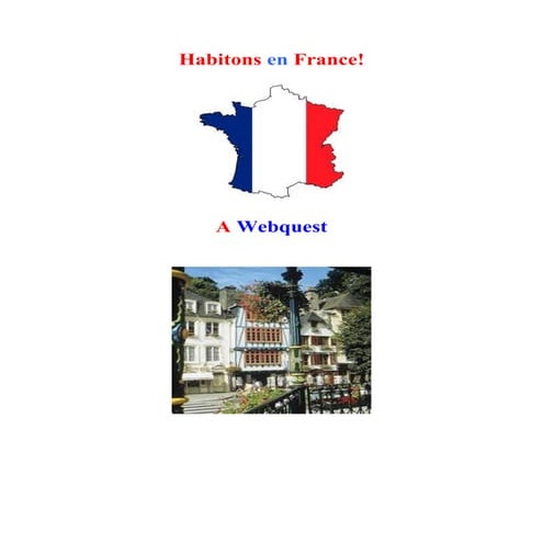 French 1 food webquest | DOC