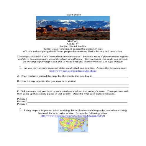 Tyler's Webquest | DOCX