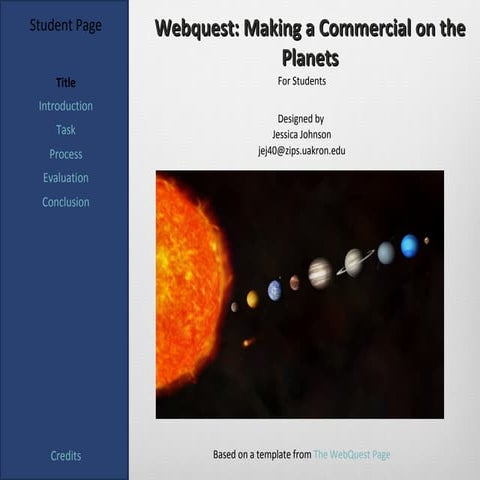 Space Webquest | PPT