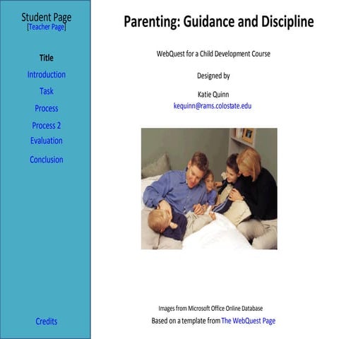Parenting WebQuest | PPT