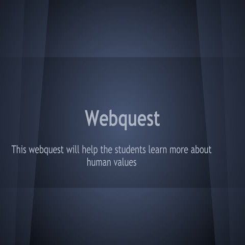 Webquest 1 | PPT