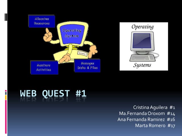 Operating system presentation | PPTX