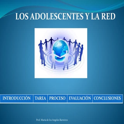 Webquest adolescentes y Redes Sociales | PPTX