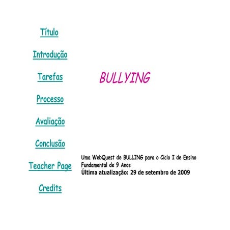 Webquest bullying | PDF | Education