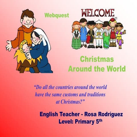 Webquest christmas around the world | PPT