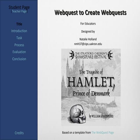 Webquest hamlet | PPT