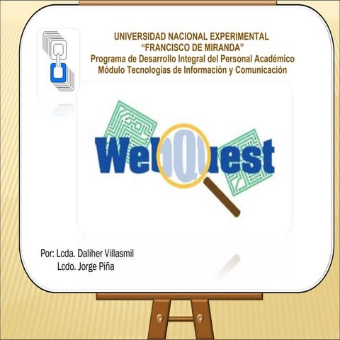 Webquest - Presentación | PPT