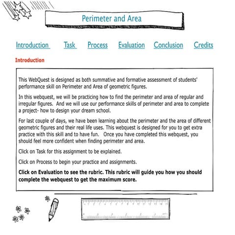 Webquest Measurement | KEY | Educational Assessment | Education