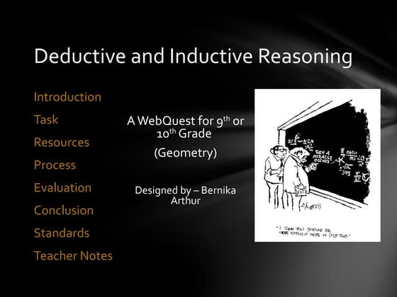 1.3.1 Inductive and Deductive Reasoning | PPT