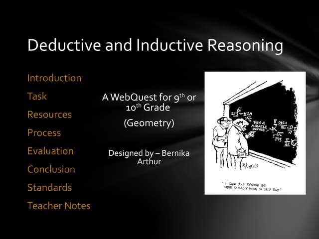 1.3.1 Inductive and Deductive Reasoning | PDF