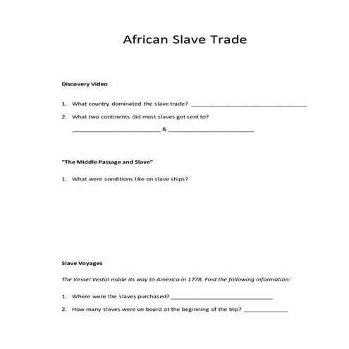 WebQuest Slave WKSHT | DOCX