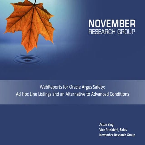 Argus database overview notes notes.pptx