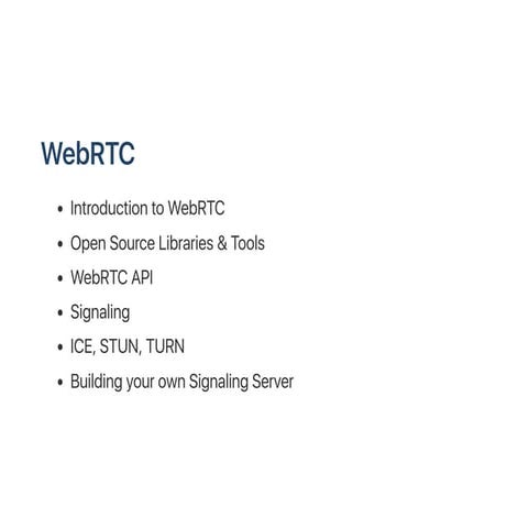 Driving Communications Directly Into The Web Browser | PPTX