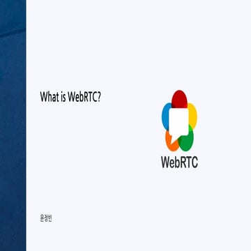 WebRTC | PDF