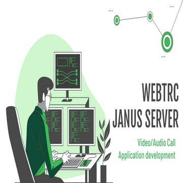 Video Call with WebRTC & Janus Server, Signaling | PPTX