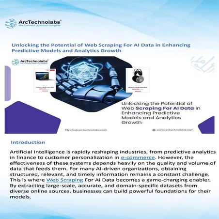 Web Scraping For Ai Data Powering Next Generation Models Pdf