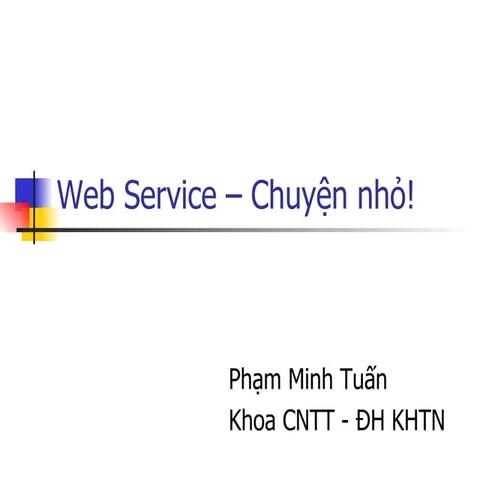 Web Services | PPT