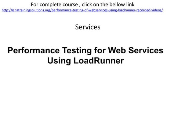 TruClient Protocol Using LoadRunner | PPT