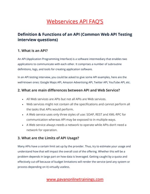 Top 20 Automated Api Testing Tools For Effective Software Testingpdf 9925