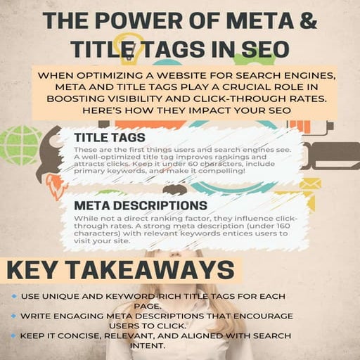 Website Optimizing for Meta and Title tag. | PDF