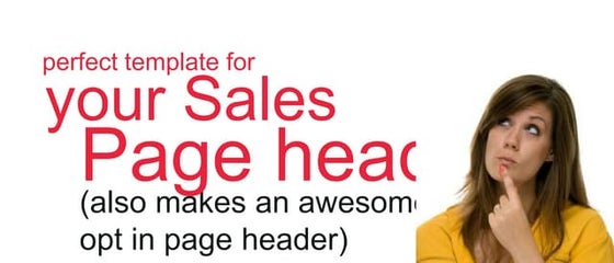 Sales page-images Template | PPTX