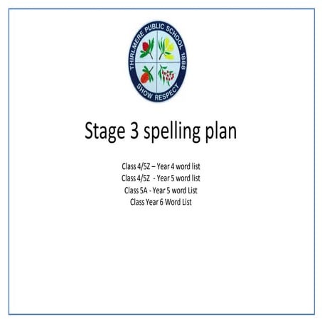 S3 spelling | DOCX