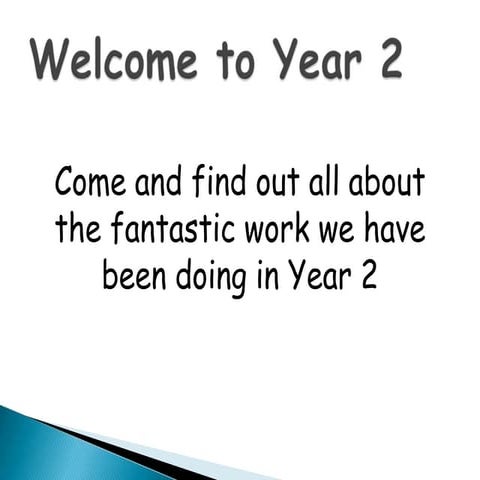 Welcome to Year 2 | PPTX