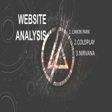 Rock Websites, powerpoint common codes and conventions of powerpoints ...