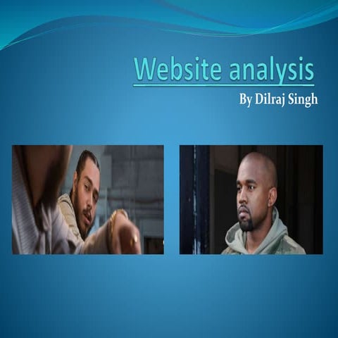 Website analysis | PPTX